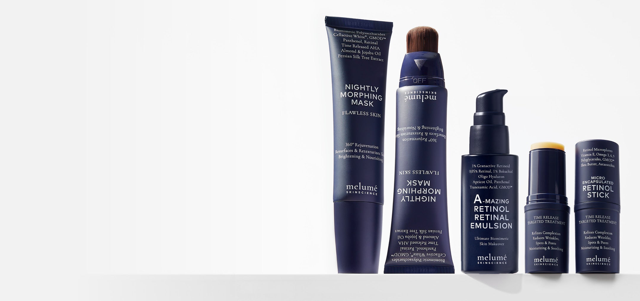 melumé skinscience | innovative and science based skincare brand.